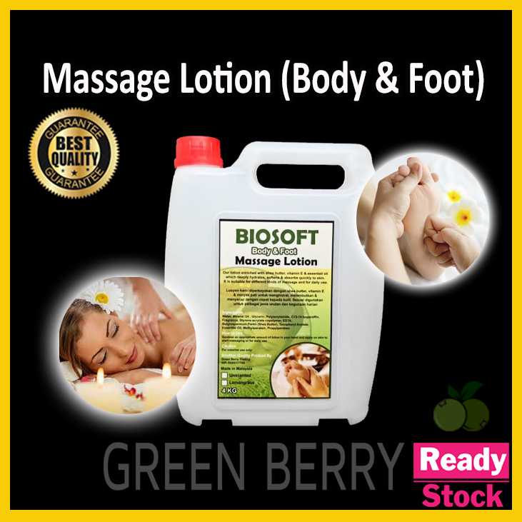 Aromatherapy Body & Foot Massage Cream Lotion | Losyen Krim Urut Aromaterapi untuk Badan & Kaki ...