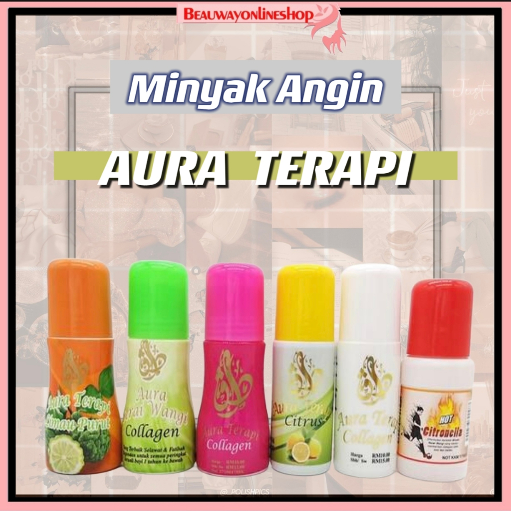 Aura Collagen Terapi Roll On AromaTherapy Terapi Original | Shopee Malaysia