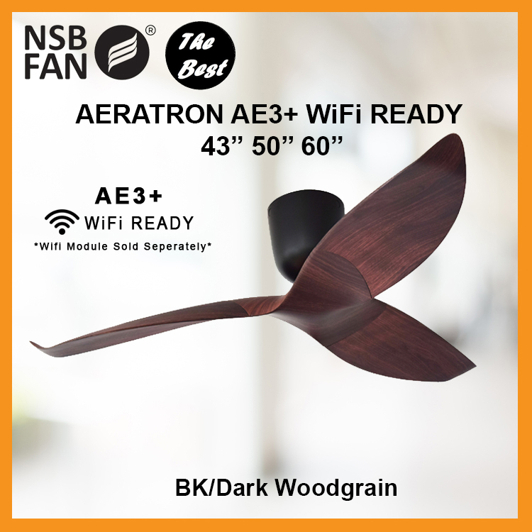 NSB FAN AERATRON AE3+/ AE3+ Wifi Ready 43 / 50 / 60 Inches DC MOTOR ...