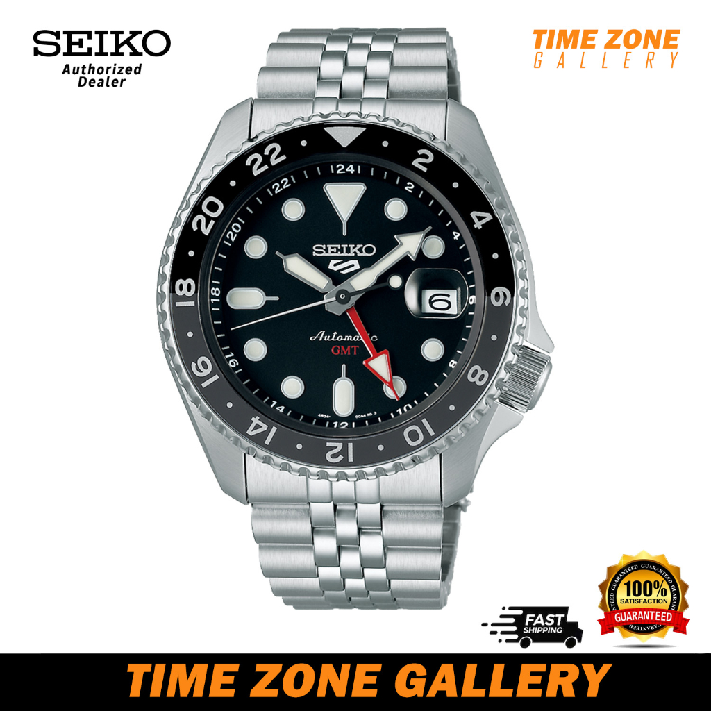 Seiko 5 Sports GMT Series Men Watch SSK001K1 / SSK005K1 / SSK003K1 ...