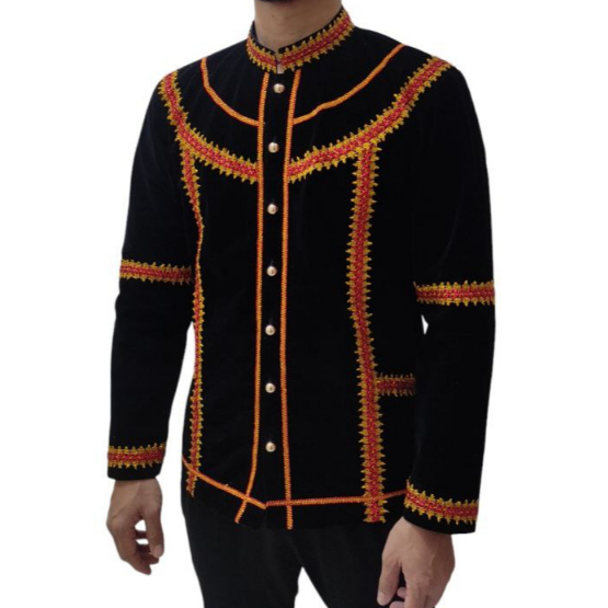 Baju Tradisi Lelaki Sabahan 2023 Moden kadazan Dusun Borneo | Shopee ...