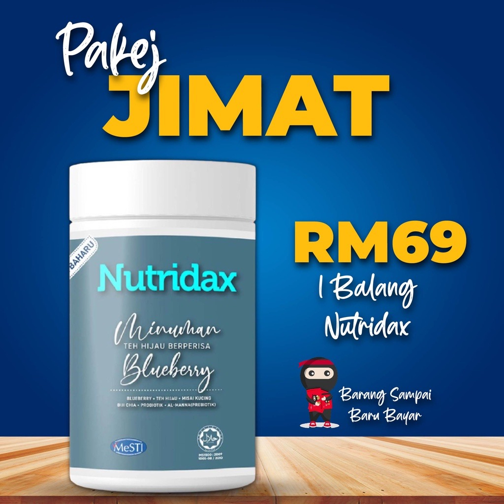 [Original HQ] NUTRIDAX KAWAL PARAS GULA KENCING MANIS DAN KOLESTROL ...