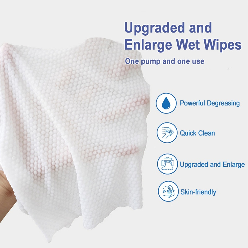 DESSINO Kitchen Cleaning Wipes with Strong Degreasing Power Lemon ...
