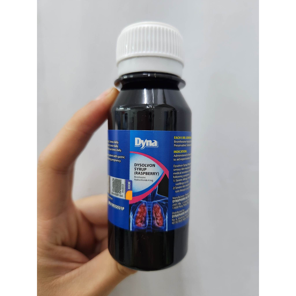 Dyna Dysolvon Syrup Raspberry 60ml | Shopee Malaysia