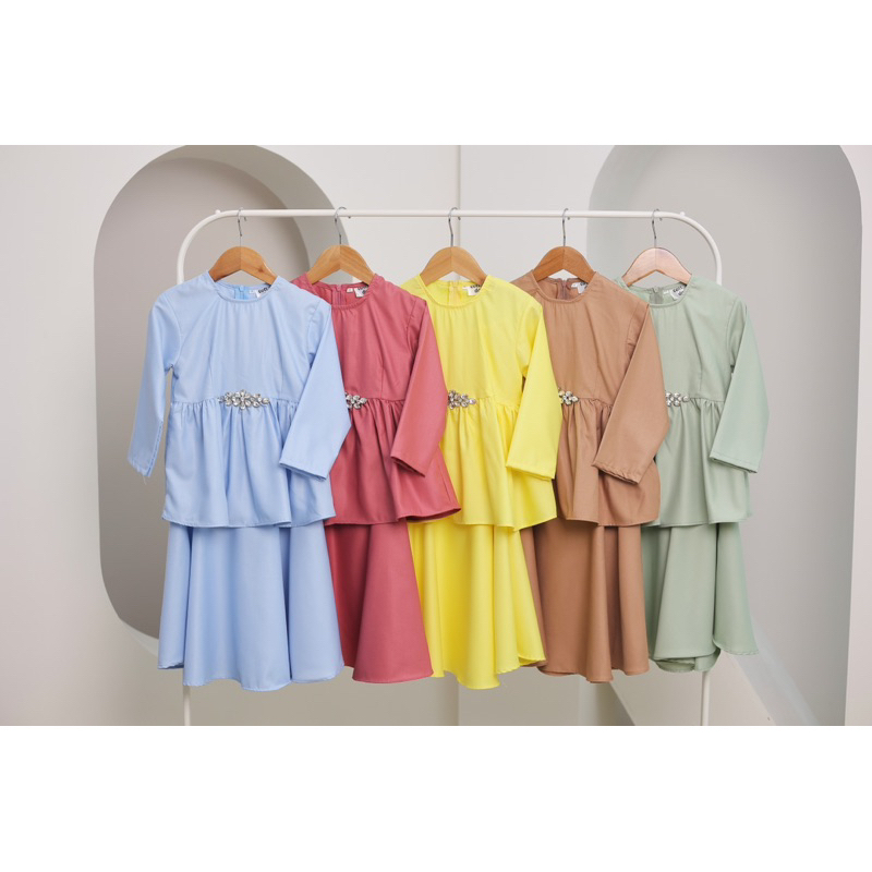 RAYA COLLECTION - PEPLUM KURUNG KIDS | Shopee Malaysia