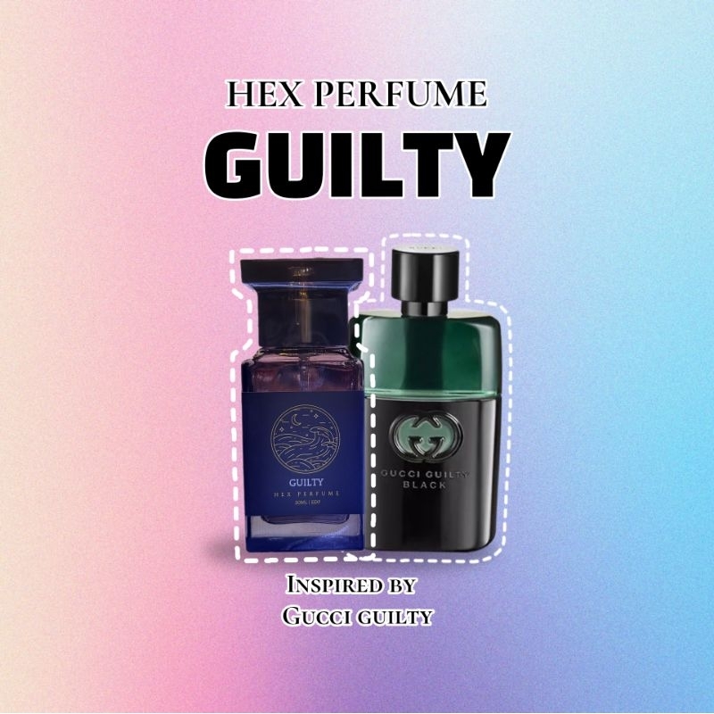 Hex Perfume Guilty Inspired Perfume Premium Tahan Lama Bau 100% ...