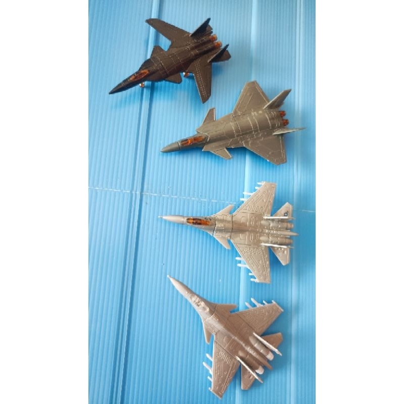 Set 4D Plastic Model Fighter Jet | Shopee Malaysia