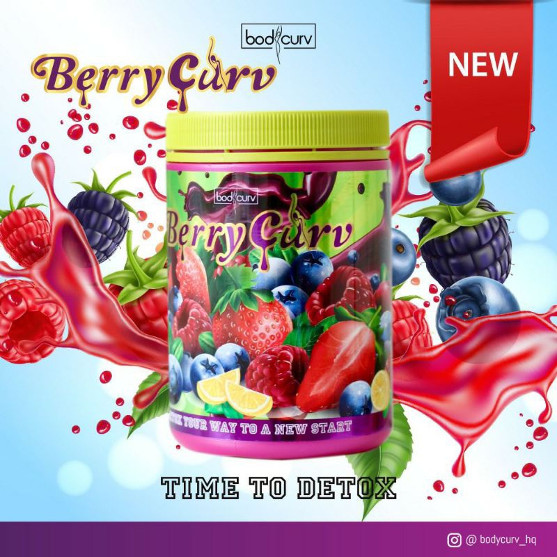 BERRY CURV JAR (10 SACHET) 💯 ORIGINAL HQ | Shopee Malaysia