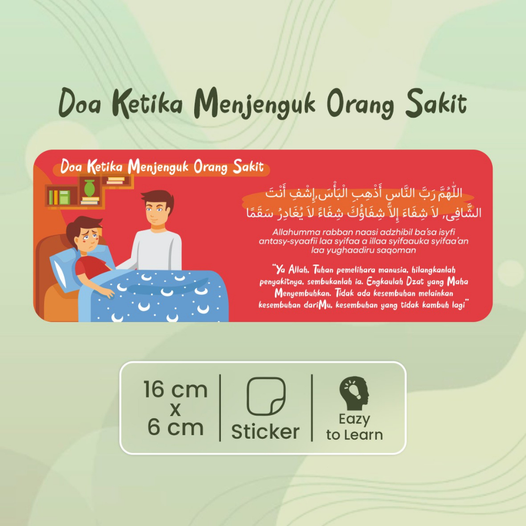60 Pilihan Doa Harian Sticker Colourful Bookmarks With Free Gift ...