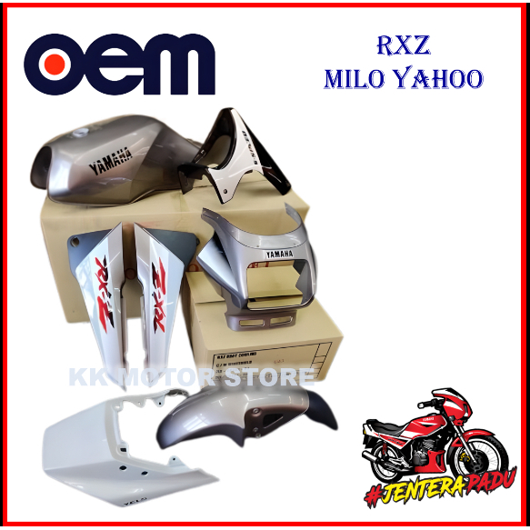 (100% OEM !!!) COVERSET RXZ BOSS OEM MILO YAHOO (FULL TANAM) | Shopee Malaysia