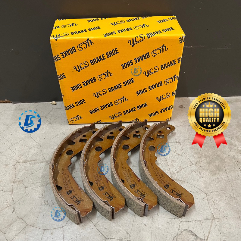 100% Original Perodua Viva 660 850 1.0 Rear Brake Shoe TRW Bosch Brake ...