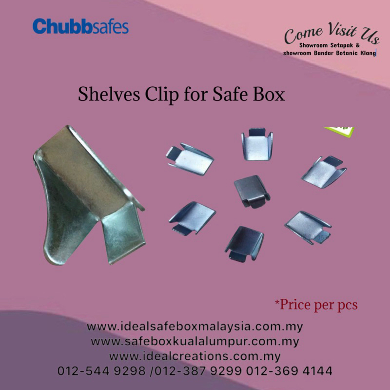 shelves clip for safe box only Clip safe box Grip lugs compartment clip ...