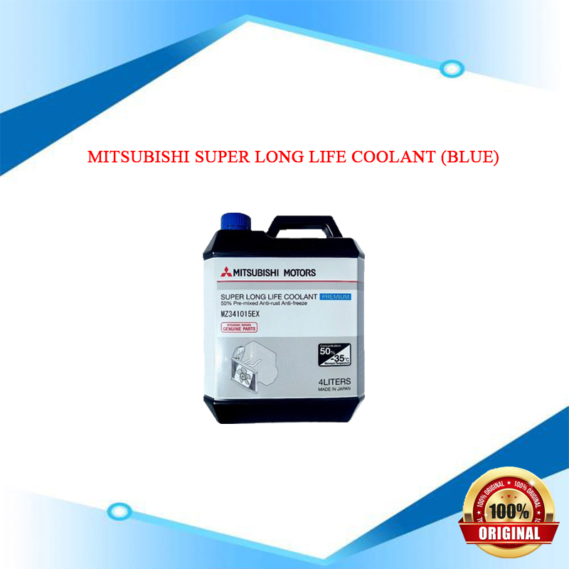Mitsubishi Original Super Long Life Coolant 4Liter Pre-Mixed 50% Anti ...