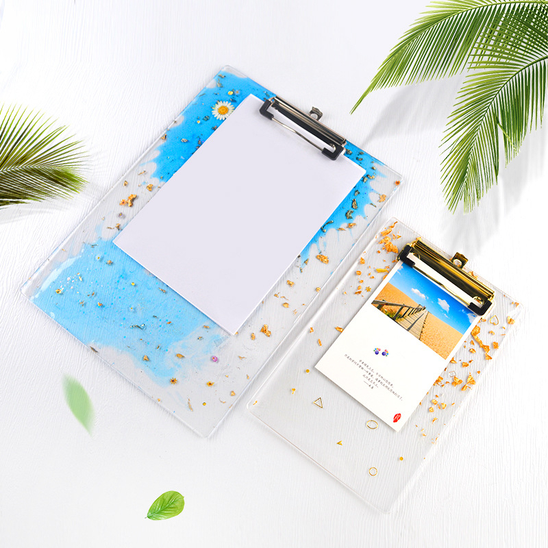 A4 Size File Clipboard Silicone Mold for DIY Epoxy Resin Art Folder ...