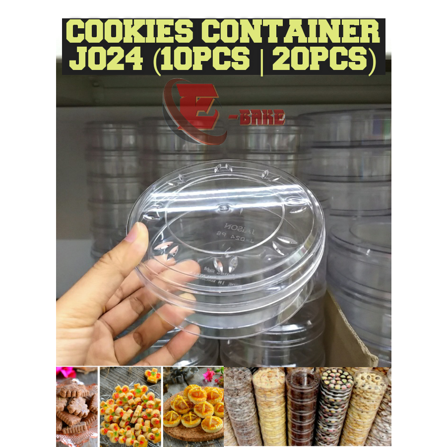 10PCS | 20PCS (J024) BEKAS COOKIES BULAT TRANSPARENT (KECIL) | BEKAS ...