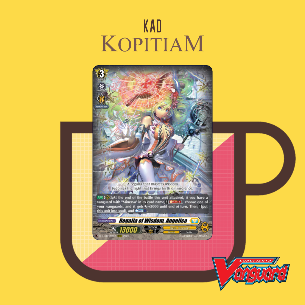 Cardfight Vanguard overDress D-BT08 EN Keter Sanctuary (RR & RRR) | Shopee Malaysia