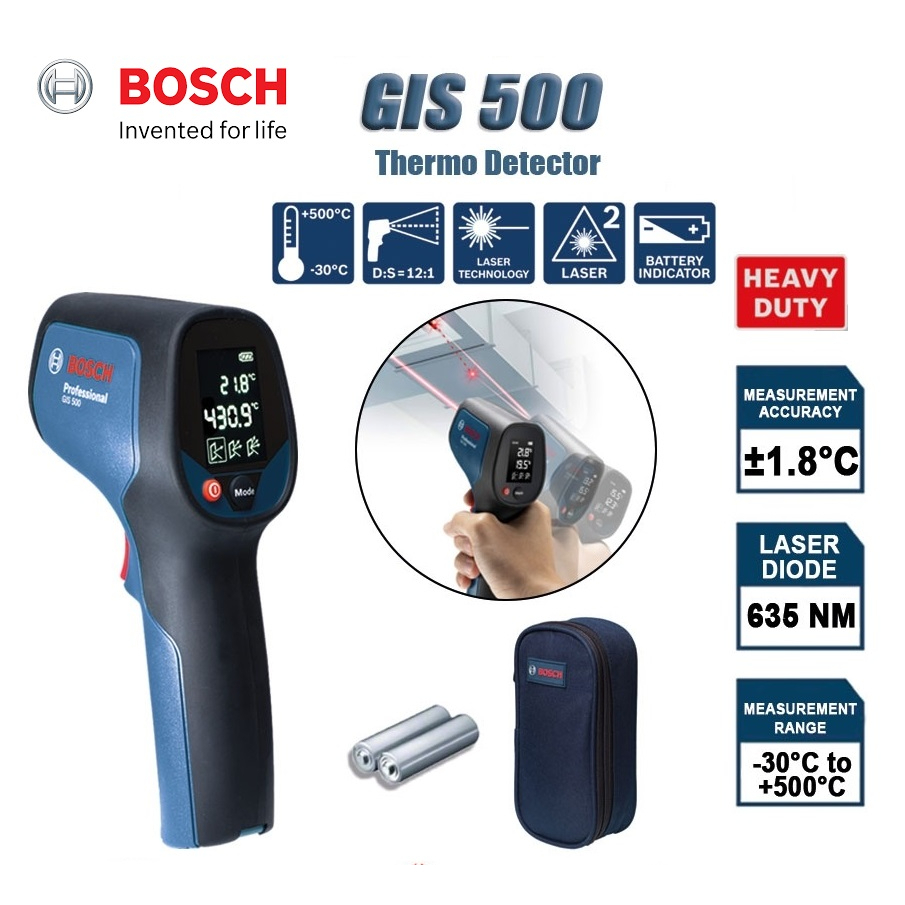 BOSCH GIS 500 PROFESSIONAL THERMO DETECTOR | Shopee Malaysia