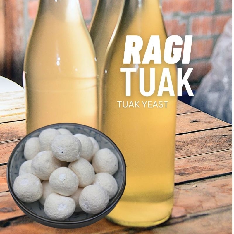 Ragi Tuak Dayak 达雅酒饼 Ciping Tuak Sarawak Dayak Tuak Yeast 5g/pc ...