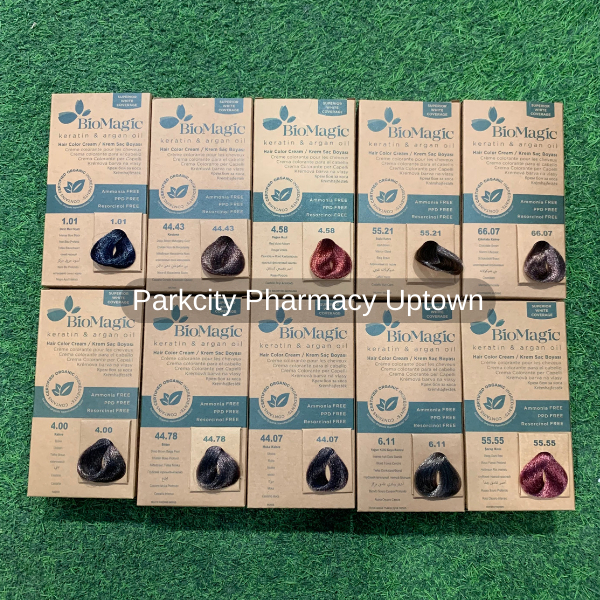 BioMagic Hair Color Hair Dye Range Argan Oil & Keratin Organic ...