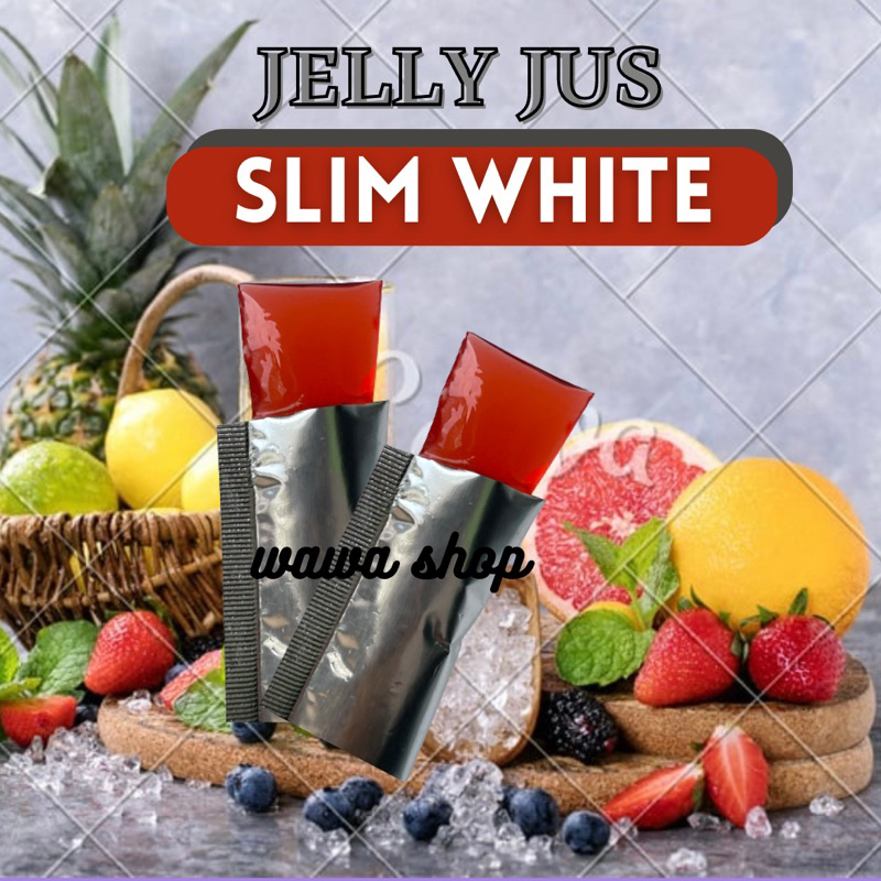 JELLY JUS SLIM WHITE KURUS&PUTIH OEM BRAND | Shopee Malaysia