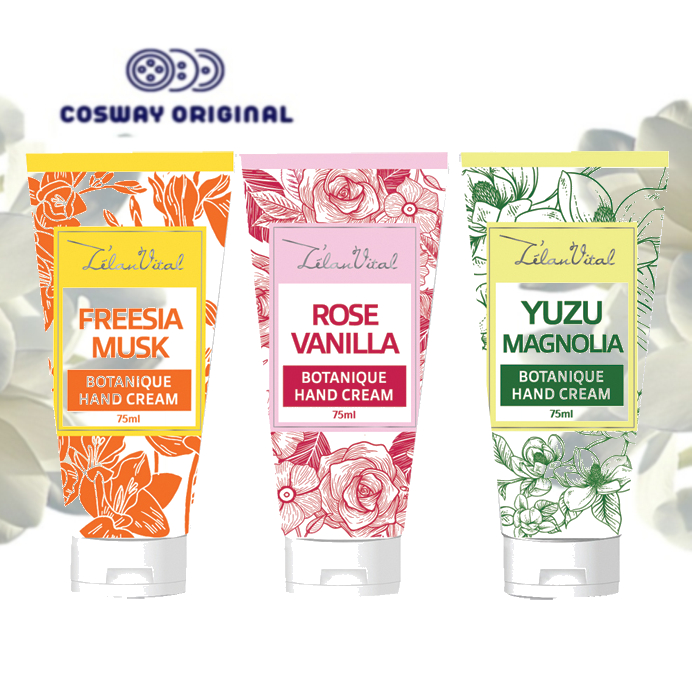 Cosway L’élan Vital Botanique Hand Cream - Yuzu Magnolia / Rose Vanilla ...