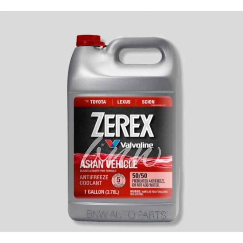 ZEREX ASIAN RED antifreeze || coolant - 1gal 3.78liters | Shopee Malaysia