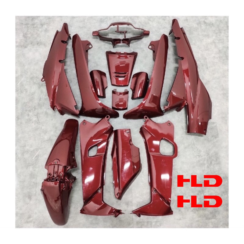 HONDA WAVE100 W100 WAVE W 100 BODY COVER SET FULL COVERSET HLD | Shopee ...