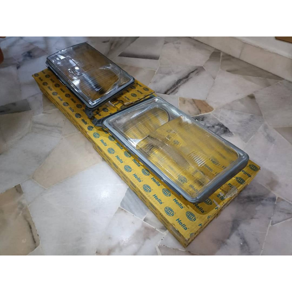 NEW HELLA W124 MASTERPIECE FACELIFT HEAD LAMP LIGHT LENS ONLY | Shopee ...