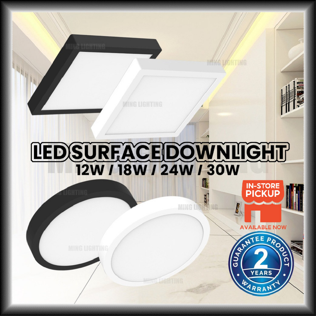 LED 12W 18W 24W 30W Surface Downlight Mounted Ceiling LED Surface Mount ...