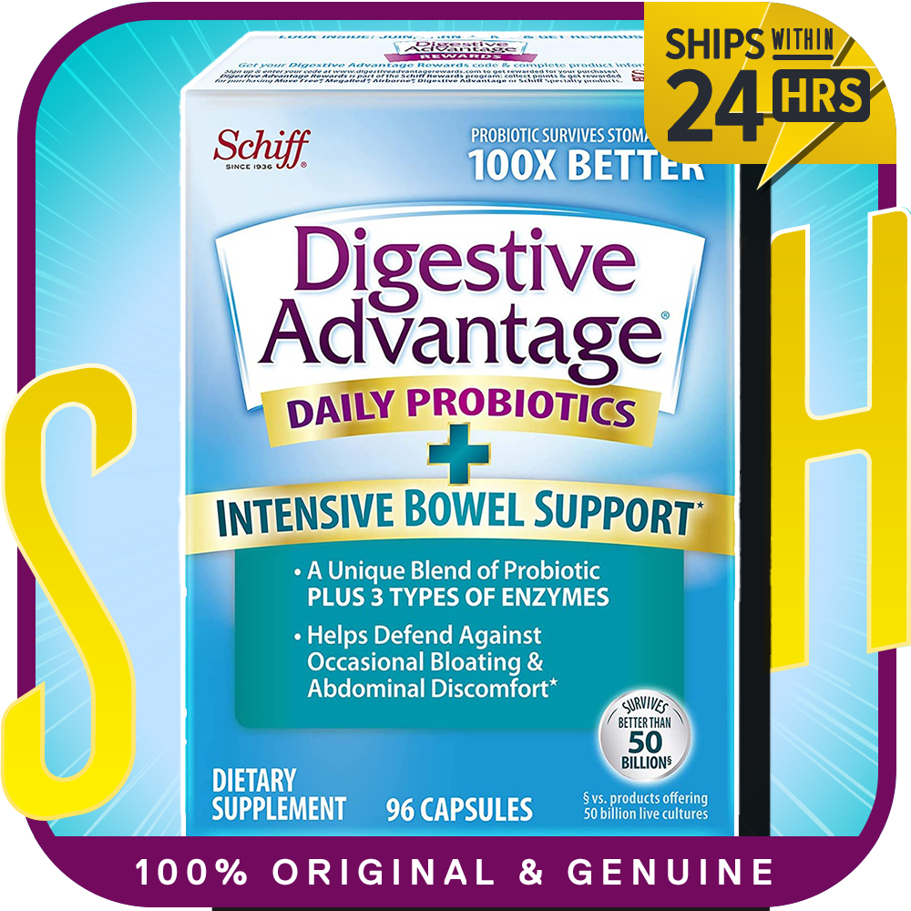 Schiff Digestive Advantage Invensive Bowel | Digestive & Immune | Daily ...