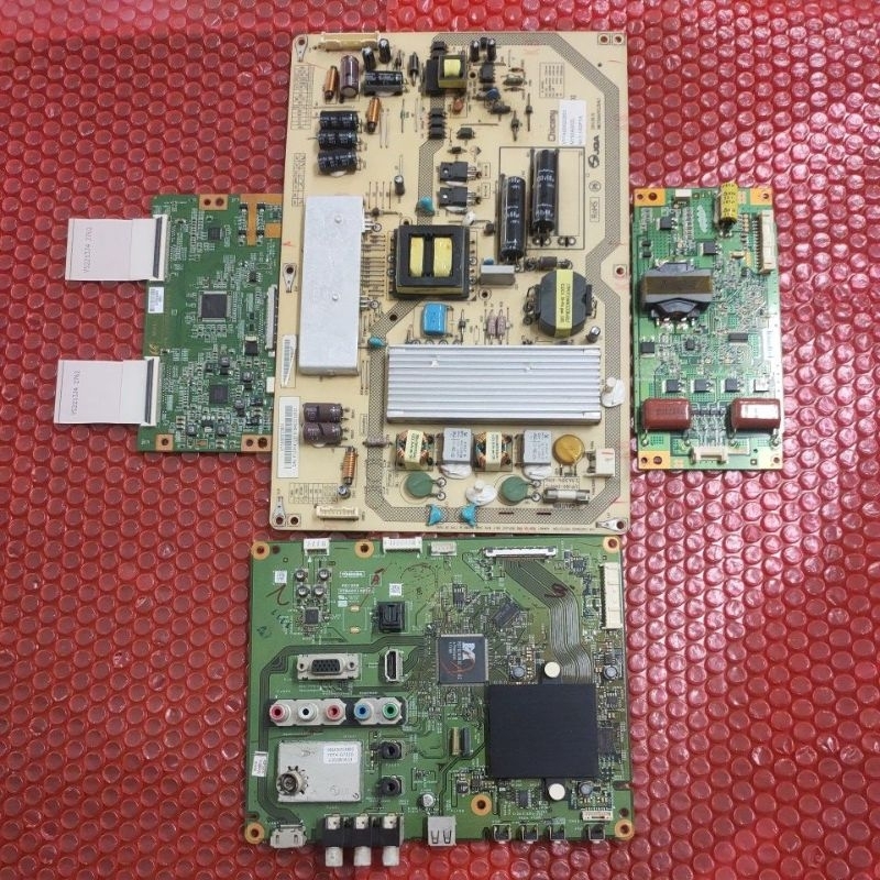 TOSHIBA LED TV 40PS20E POWER BOARD MAIN BOARD TCON BOARD INVERTER BOARD ...