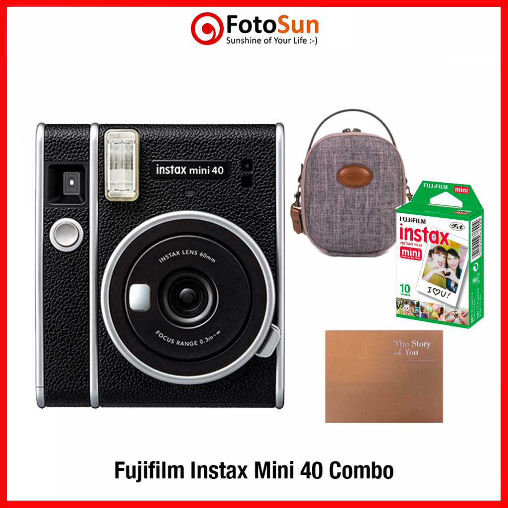 Fujifilm Instax Mini 40 Classic Vintage | Shopee Malaysia