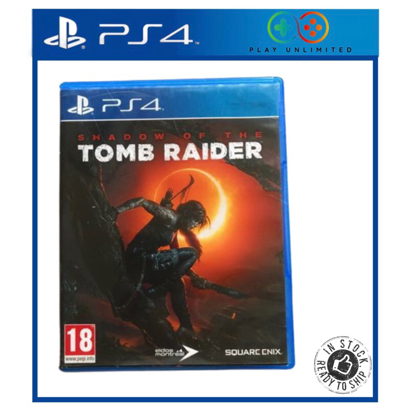 (R3 Eng/Chi) PS4 Shadow Of The Tomb Raider - Used PS4 Game | Shopee ...