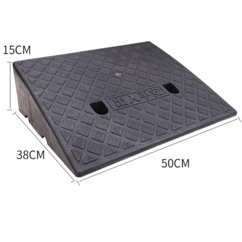 [PALING MURAH] HEAVY DUTY rubber curb ramp triangle electric vehicle ...
