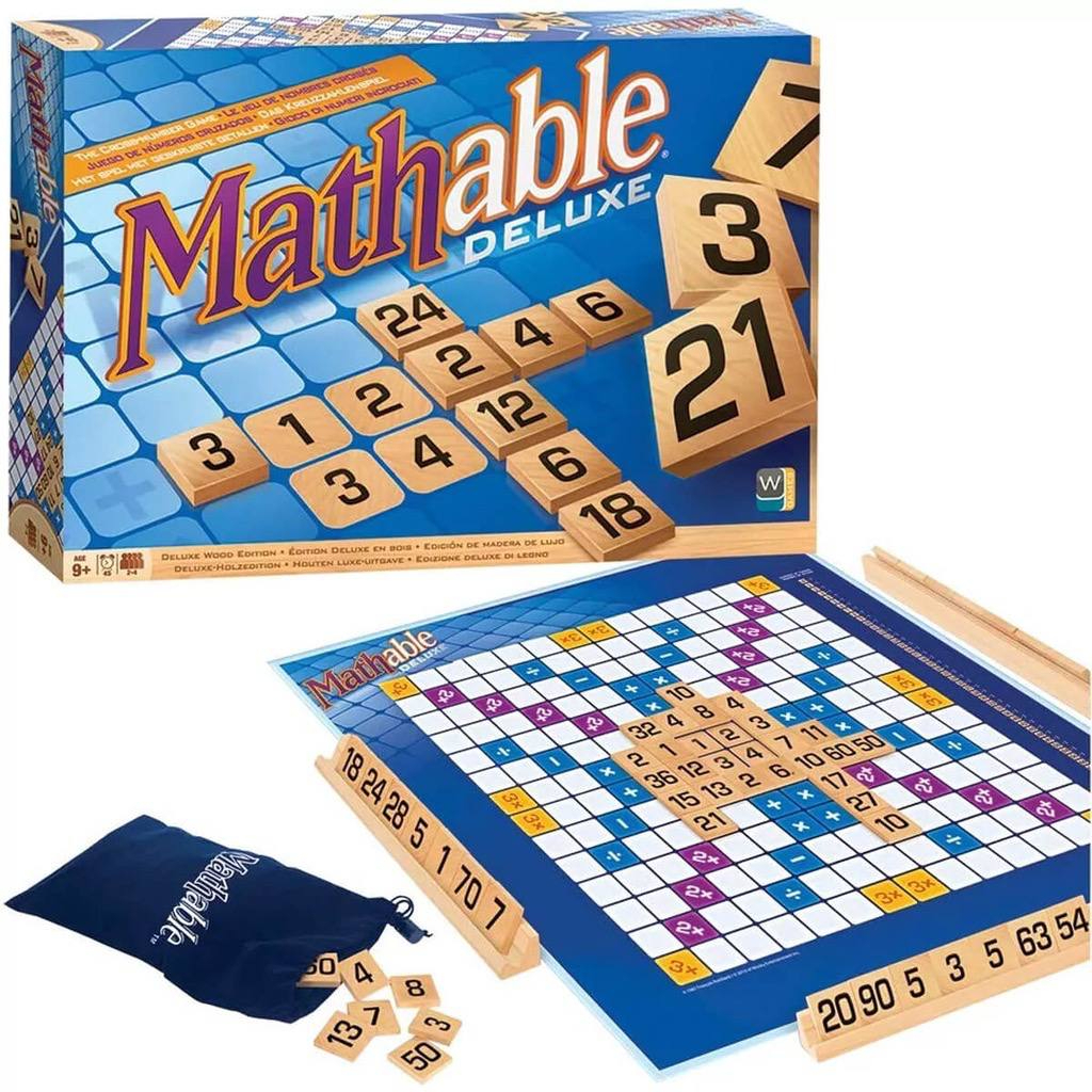 Mathable Word Deluxe Mathematic Puzzle Family Board Game Toy For Kids Children | Shopee Malaysia