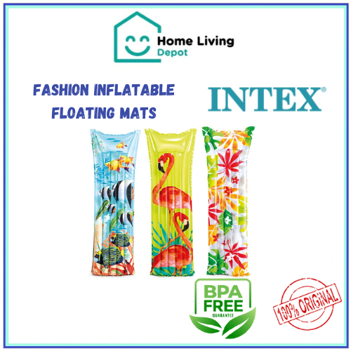 INTEX IT59720 Fashion Inflatable Floating Mats - Assortment (RANDOM ...