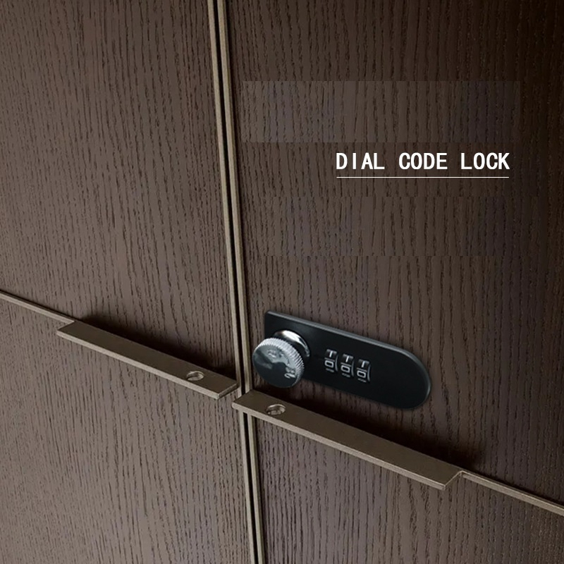 1*Password Lock Padlock Security Smart Cabinet Combination Furniture ...
