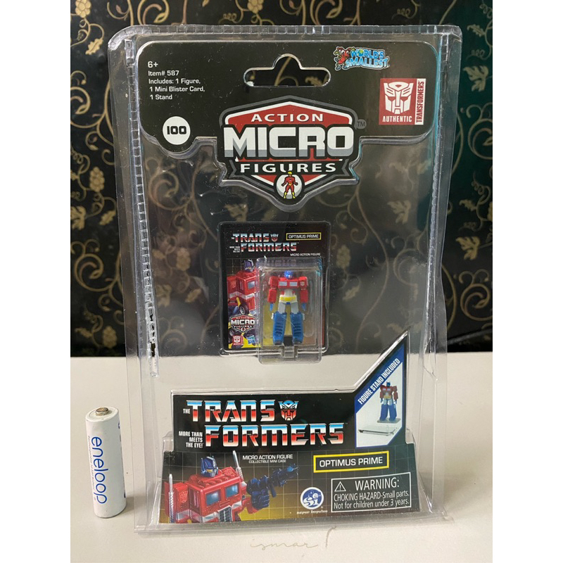 optimus prime “ world smallest “ micro figures | Shopee Malaysia