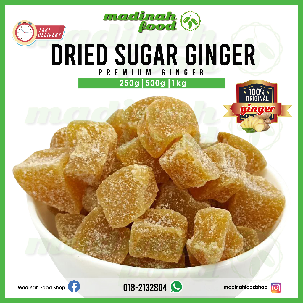 DRIED SUGAR GINGER( HALIA GULA KERING) 250g/500g/1kg 👍🔥 | Shopee Malaysia