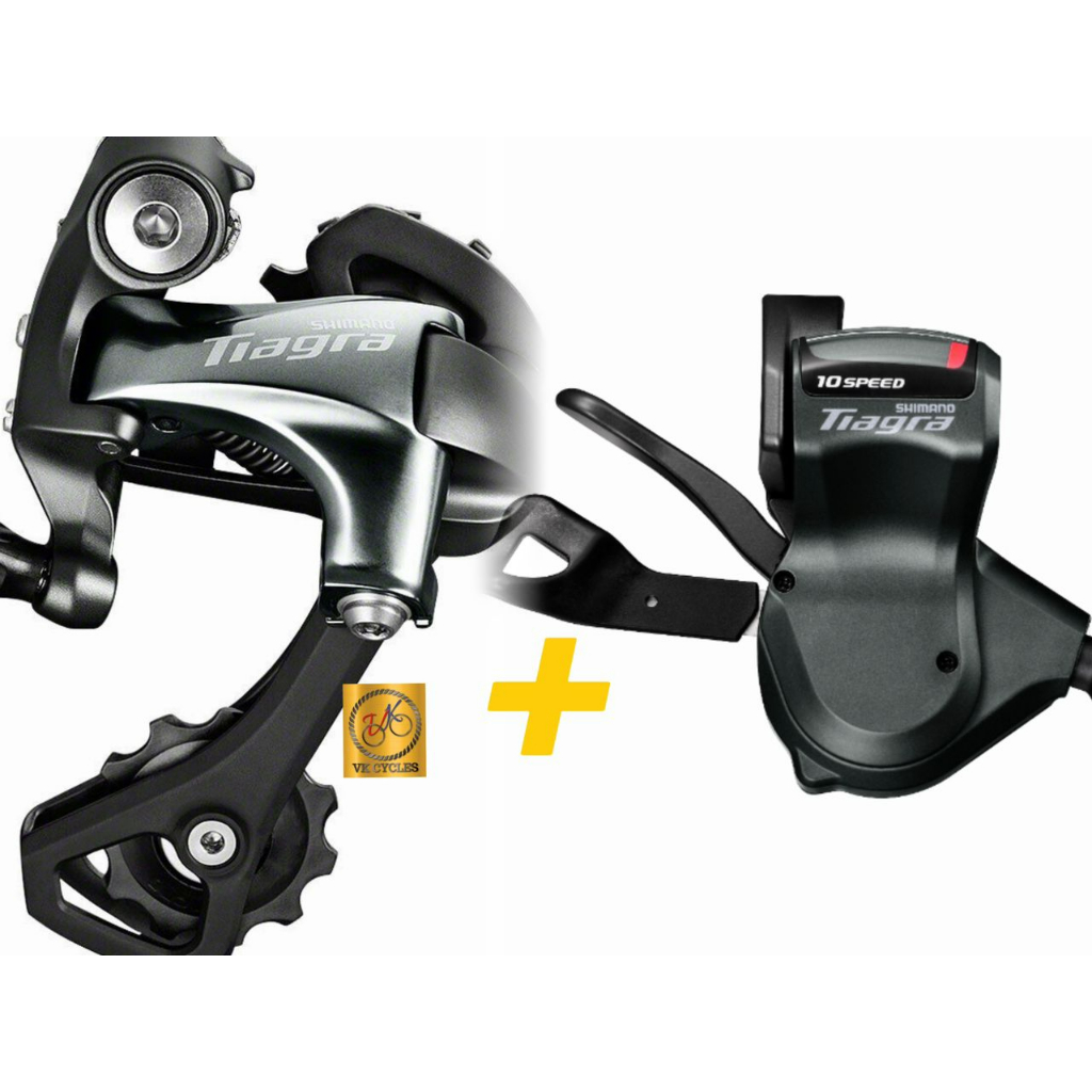 [Genuine] Shimano Tiagra SL-4700 Flat Bar Rapidfire Plus Shifter 2x10 ...