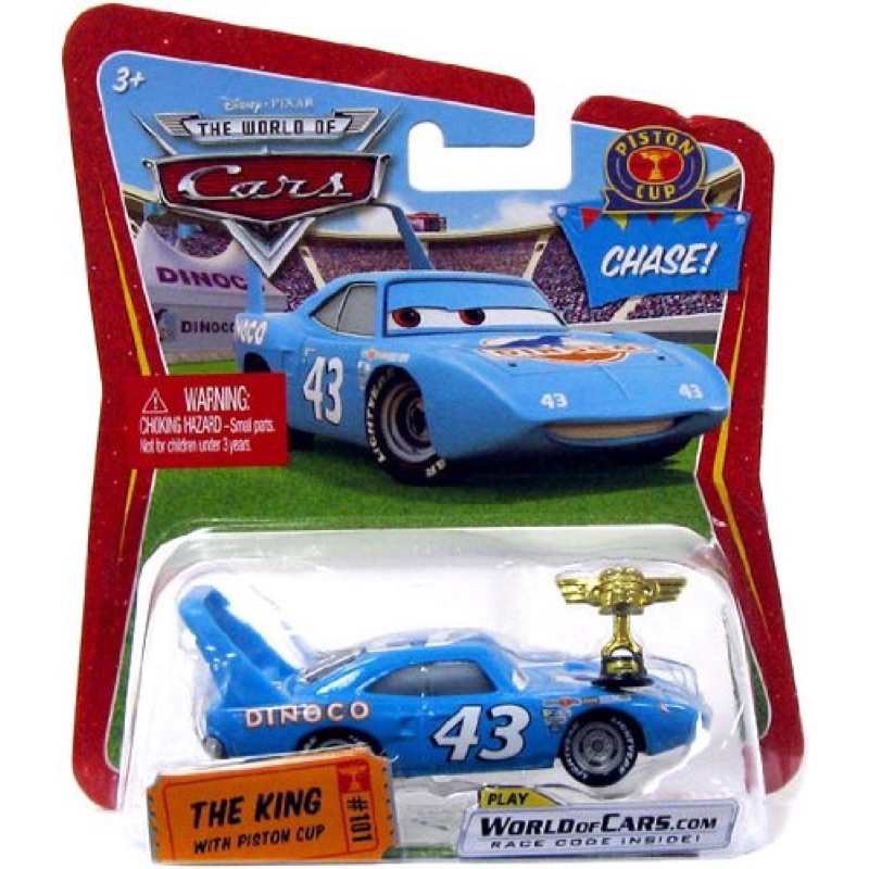 [Ready stock] Disney Pixar Cars Race o Rama Mattel Chase Dinoco The ...