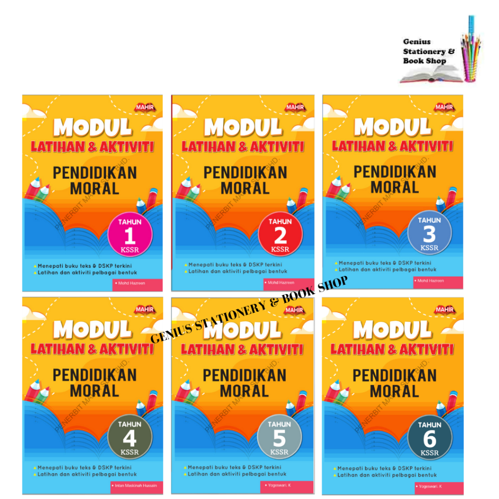 Buku Latihan: Modul Latihan & Aktiviti Pendidikan Moral Tahun 1-6 ...