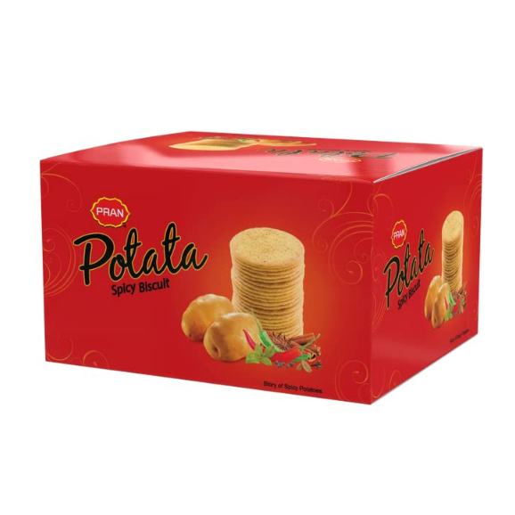 pran potata spicy biscuits 50gm 1x24pc | Shopee Malaysia