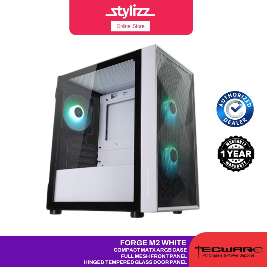 TECWARE FLATLINE / FORGE M OMNI / FORGE M2 - TEMPERED GLASS CHASIS PC ...