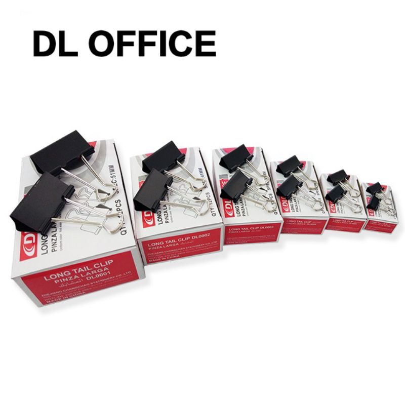 🎉READY STOCK IN MALAYSIA🎉 DL OFFICE Binder Clip | Shopee Malaysia