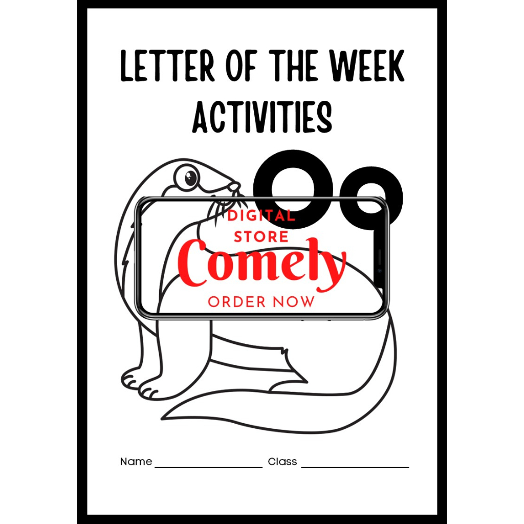 PRESCHOOL WORKSHEET [EDITABLE] Alphabet Activity Pages Letter Oo ...