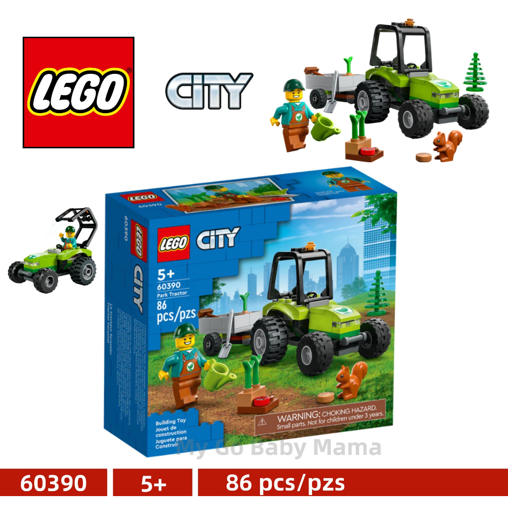 LEGO 60390 City Great Vehicles Park Tractor ( 86 pcs/pzs ) 5 years ...