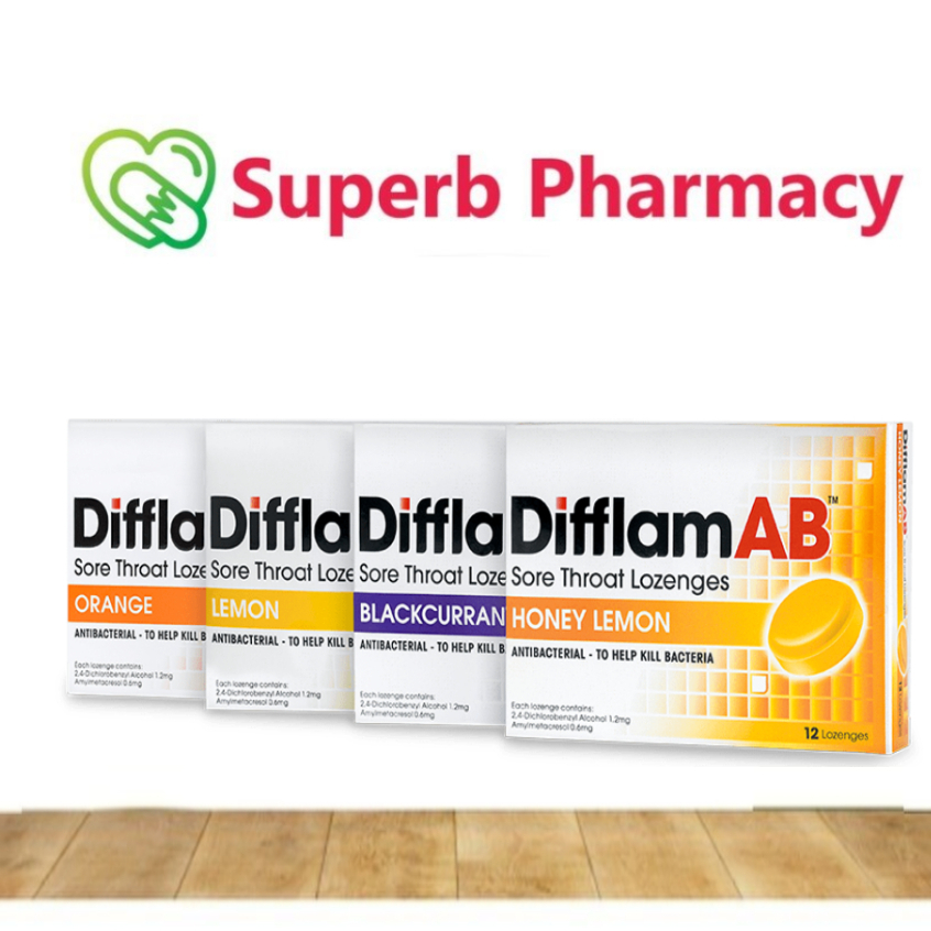 Difflam Ab Blackcurrant Anti Bakteria Sakit Tekak Lozenges Purple ...