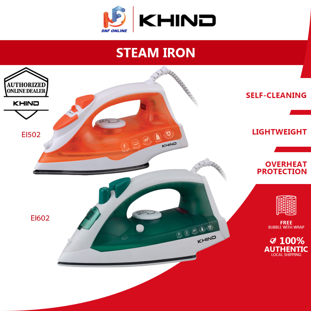 Khind Electric Steam Iron EI502 EI602 | Shopee Malaysia
