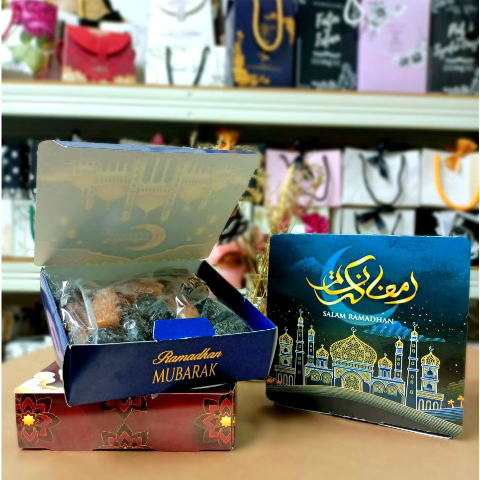 [NEW ITEM] 1 PCS KOTAK KURMA/DESK FLAT BOX/PACKAGING KURMA/RAMADHAN BOX ...
